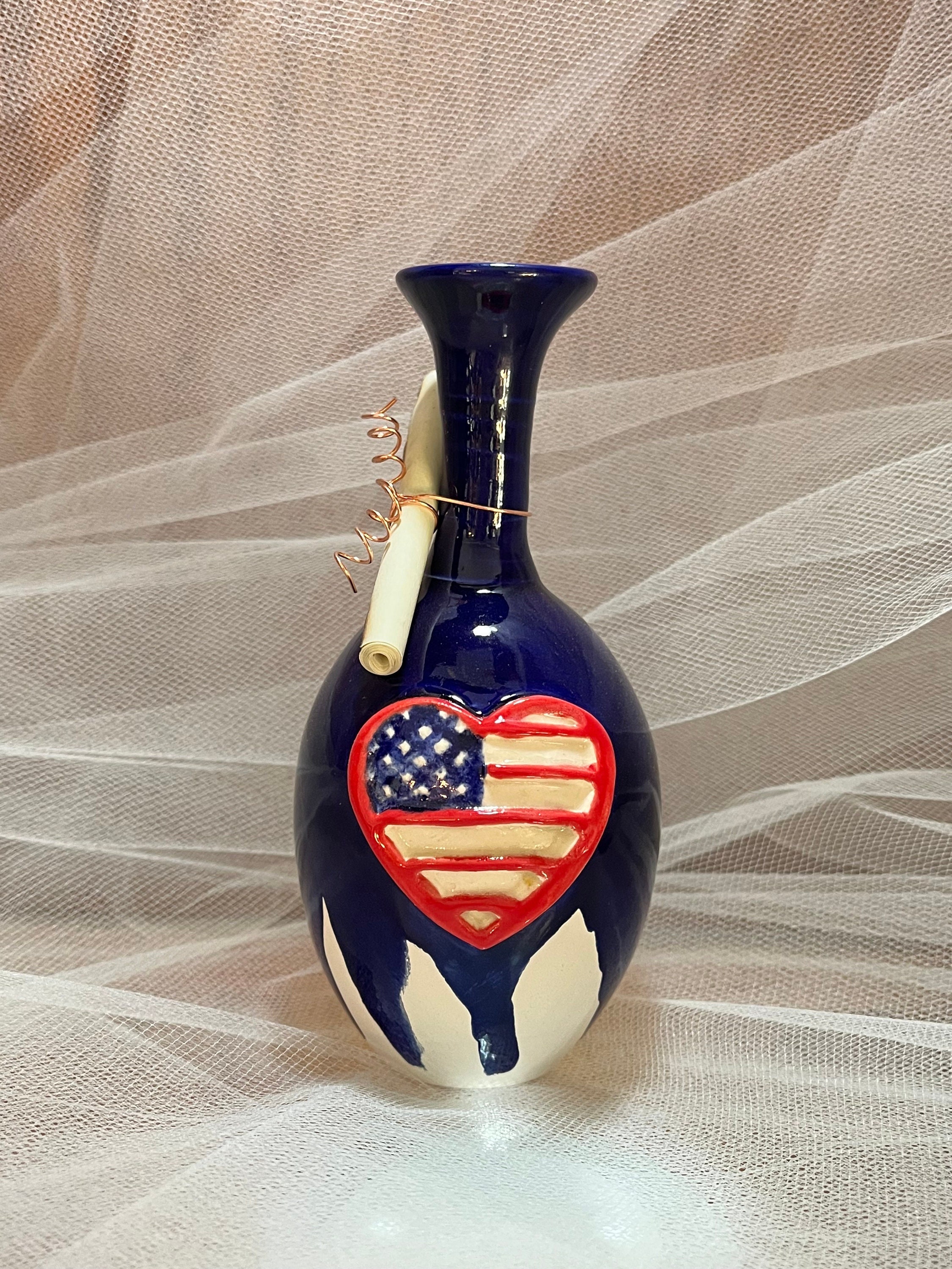 Flag Tear Bottle - Etsy