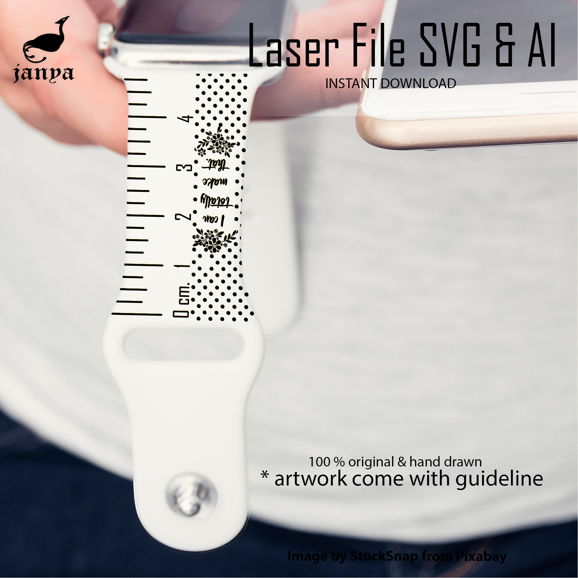 Apple Watch Cut File Apple Watch Band Svg Glowforge Files - Etsy UK