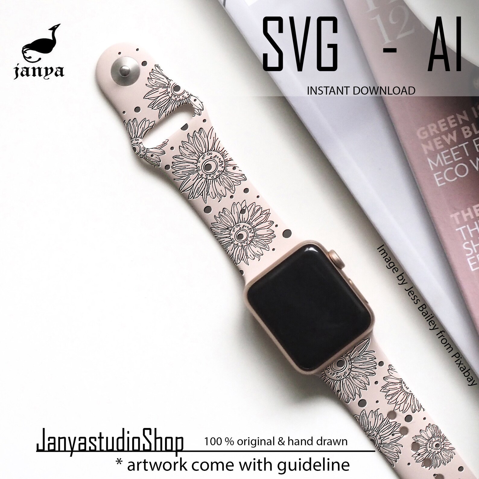 Apple Watch Band Svg Apple Watch Bands Files for Smart Watch - Etsy