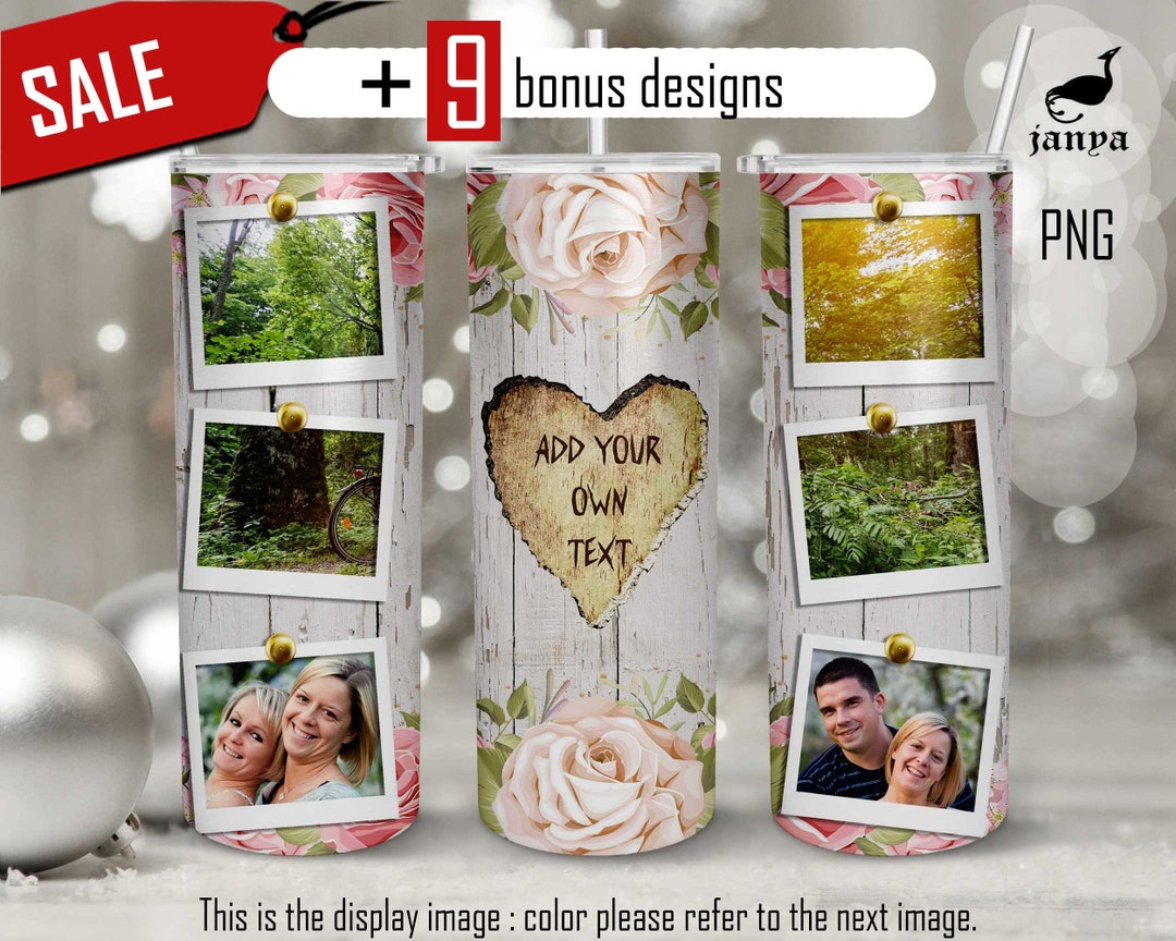 Dearest Mom & Honey, 20 Oz Skinny Valentine's Day Tumbler Wrap Floral ...