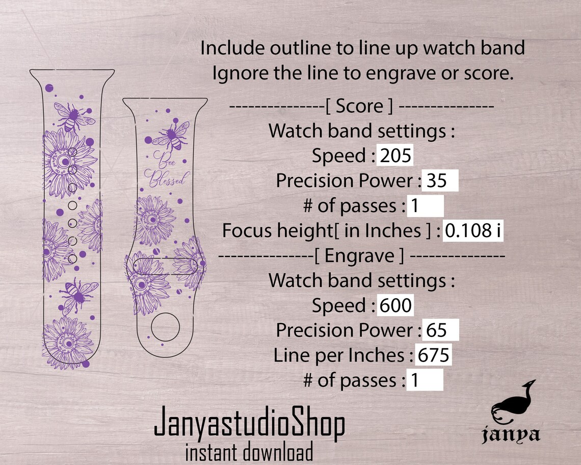 Apple Watch Band Svg Apple Watch Bands Engraved File - Etsy