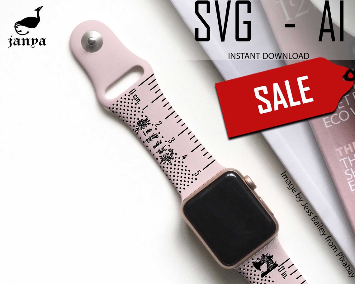 Apple Watch Cut File Apple Watch Band Svg Glowforge Files | Etsy