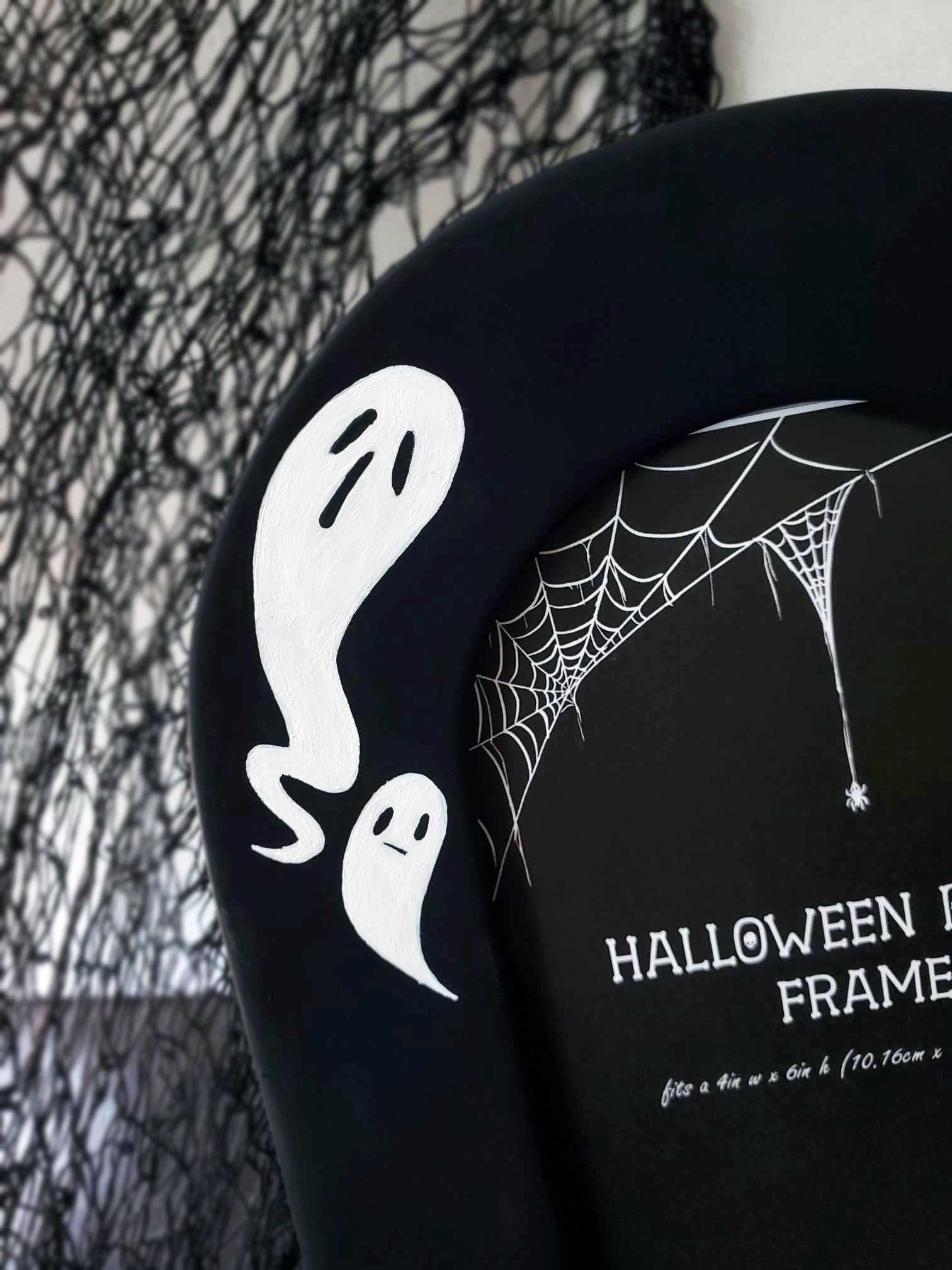 Halloween Frame Ghost Frame Halloween Décor Halloween - Etsy