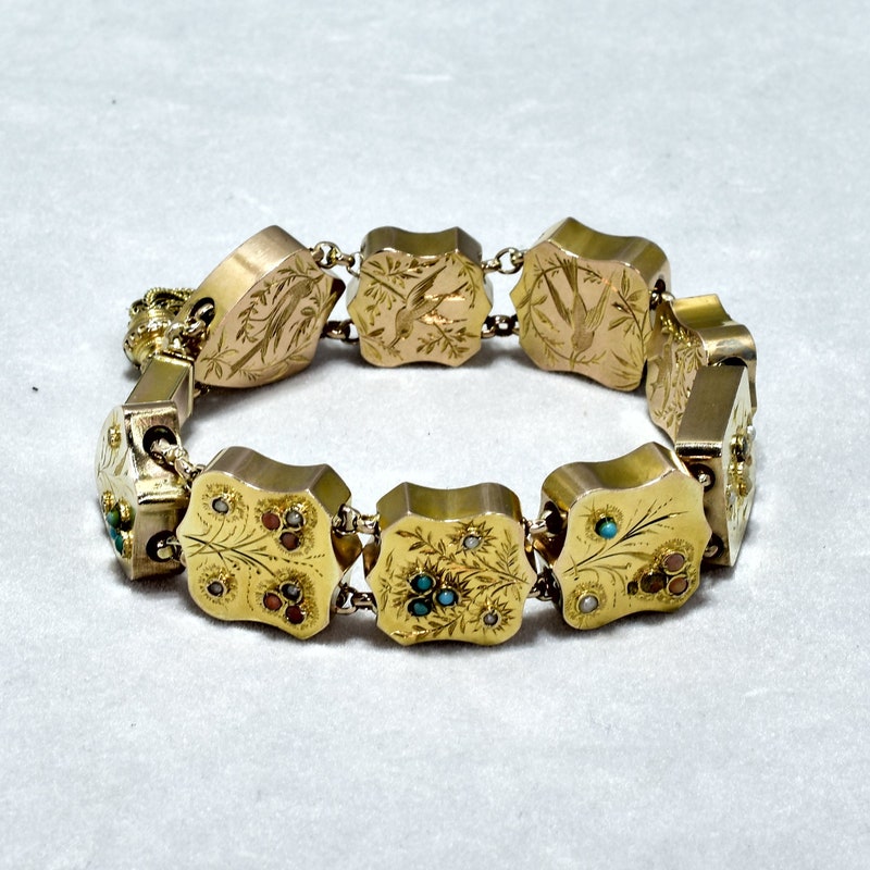 Victorian Slide Bracelet - Etsy