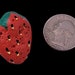 Hand Painted Small Strawberry Rock Set of 3 - Etsy