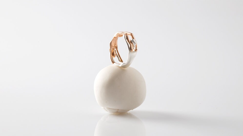 Precious Nicole and Nicolås as Ring by Ariadni Kypri 18K - Etsy