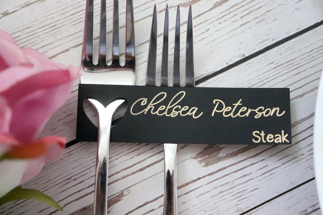 Meal Choice Place Cards, Food Choice Place Cards, Simple Place Cards ...