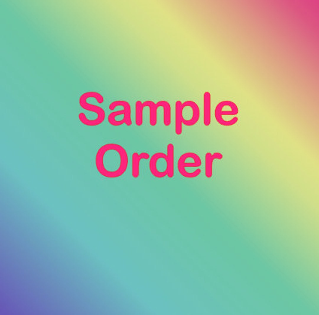 Sample Order - up to 3 Free Samples // (only Valid for USA, Not Canada ...