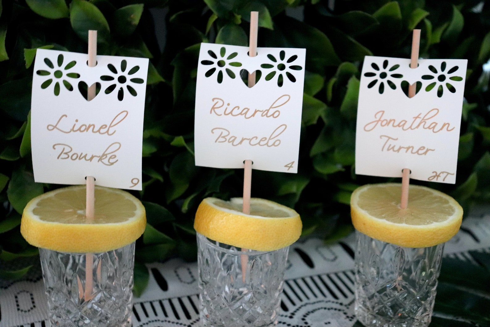 Shot Glass Escort Cards Shot Glass Name Tags Shot Glass - Etsy Canada