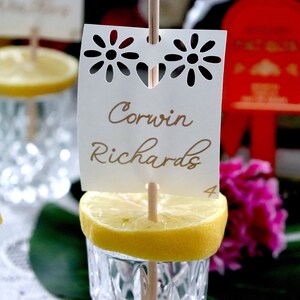 Shot Glass Escort Cards Shot Glass Name Tags Shot Glass - Etsy Canada