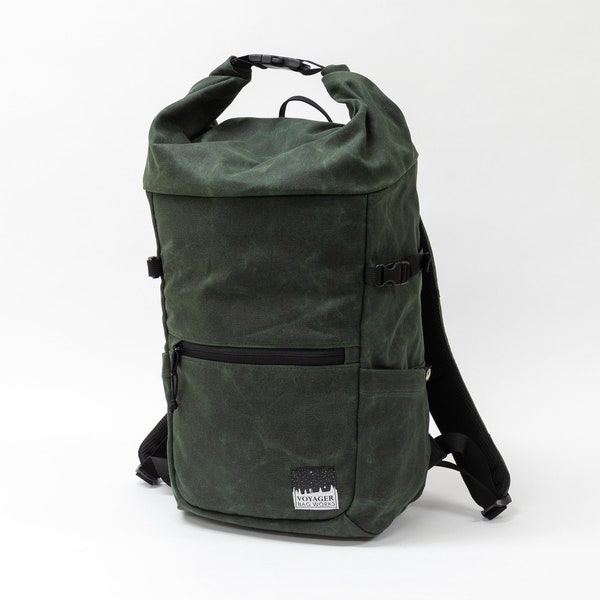 Waxed Canvas Daypack - Etsy