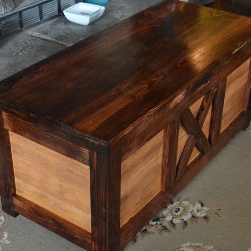 Large Hope Chest Cedar Hope Chest Blanket Chest. Rustic - Etsy