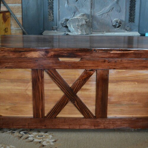 Large Hope Chest Cedar Hope Chest Blanket Chest. Rustic - Etsy