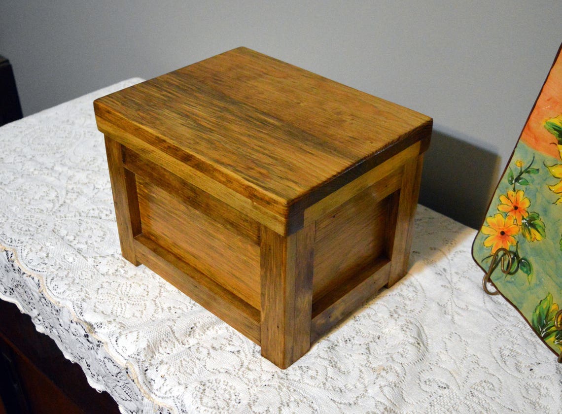 Handcrafted Rustic Cedar Lined Treasure Box Keepsake Box - Etsy
