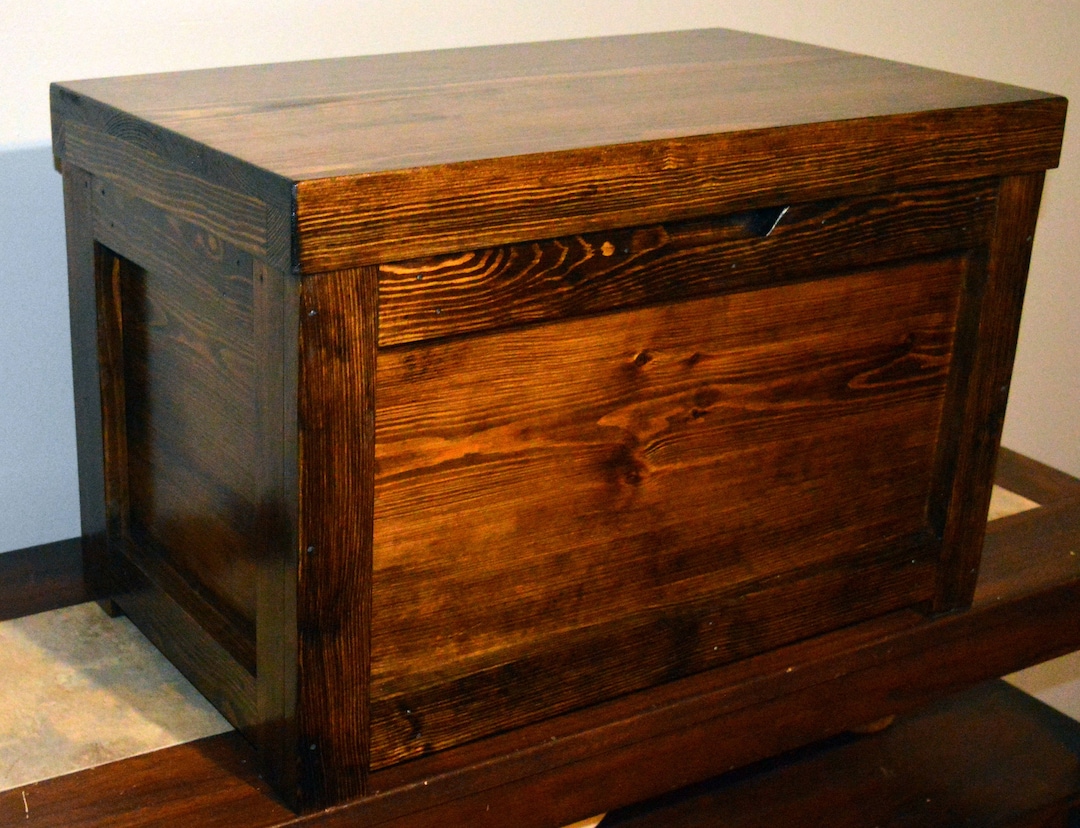 Handcrafted Cedar Lined Hope Chest: Rustic Wooden Keepsake Box - Etsy