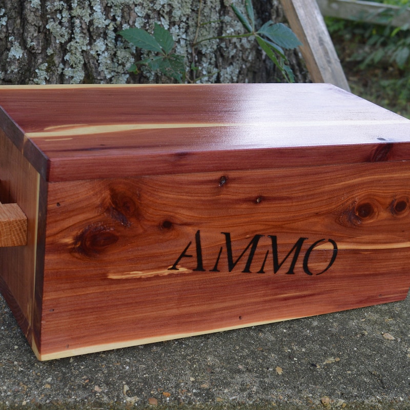 Wood Ammo Box - Etsy