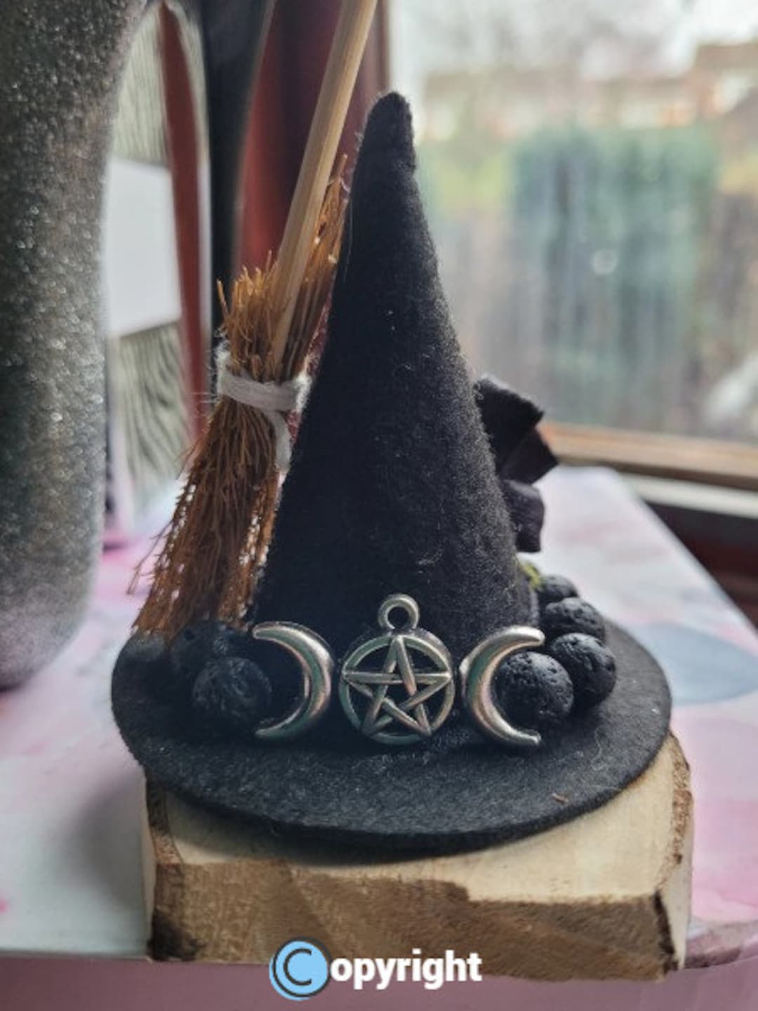 Witch Hat Altar Tile - Etsy
