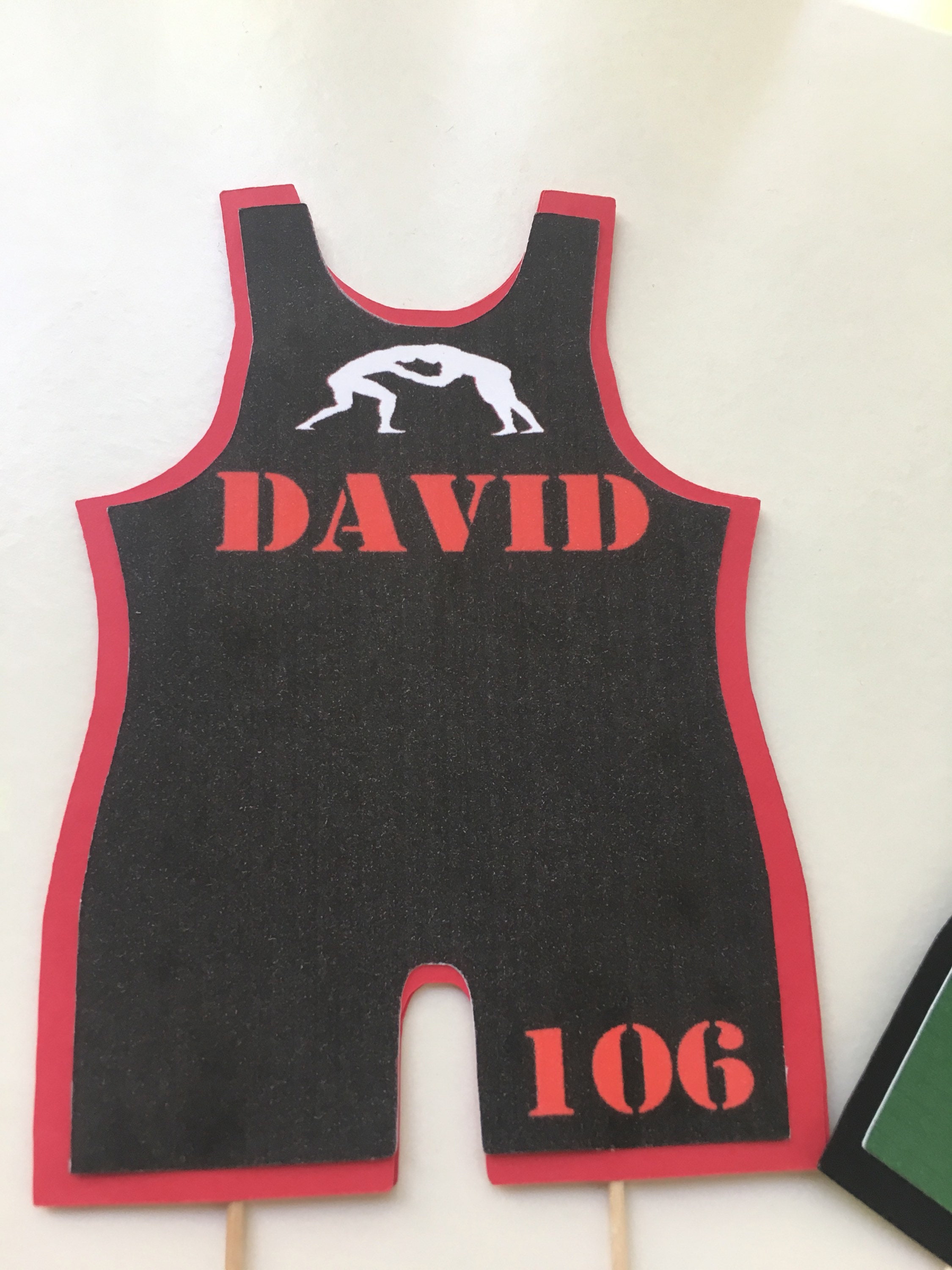 Personalized Wrestling Singlet Theme Sports Party Birthday - Etsy
