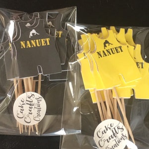 Personalized Wrestling Singlet Theme Sports Party Birthday Cupcake Pick ...