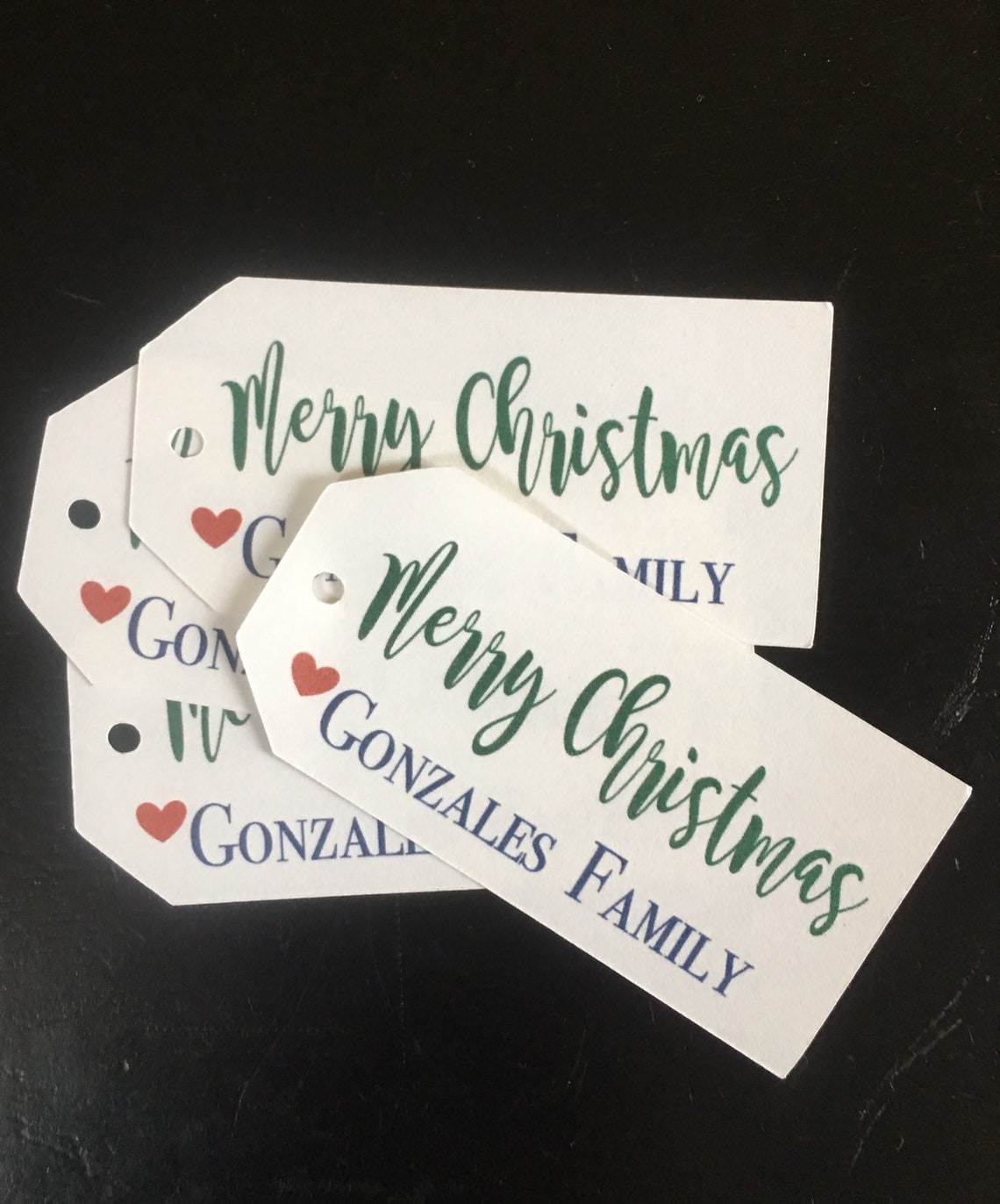 Personalized Christmas Gift Tags - Etsy