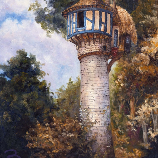 Rapunzel Tower Digital - Etsy