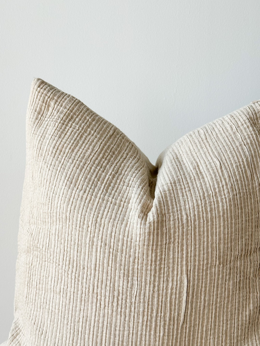 Neutral Natural Color and Fiber Pillow Cover - Etsy