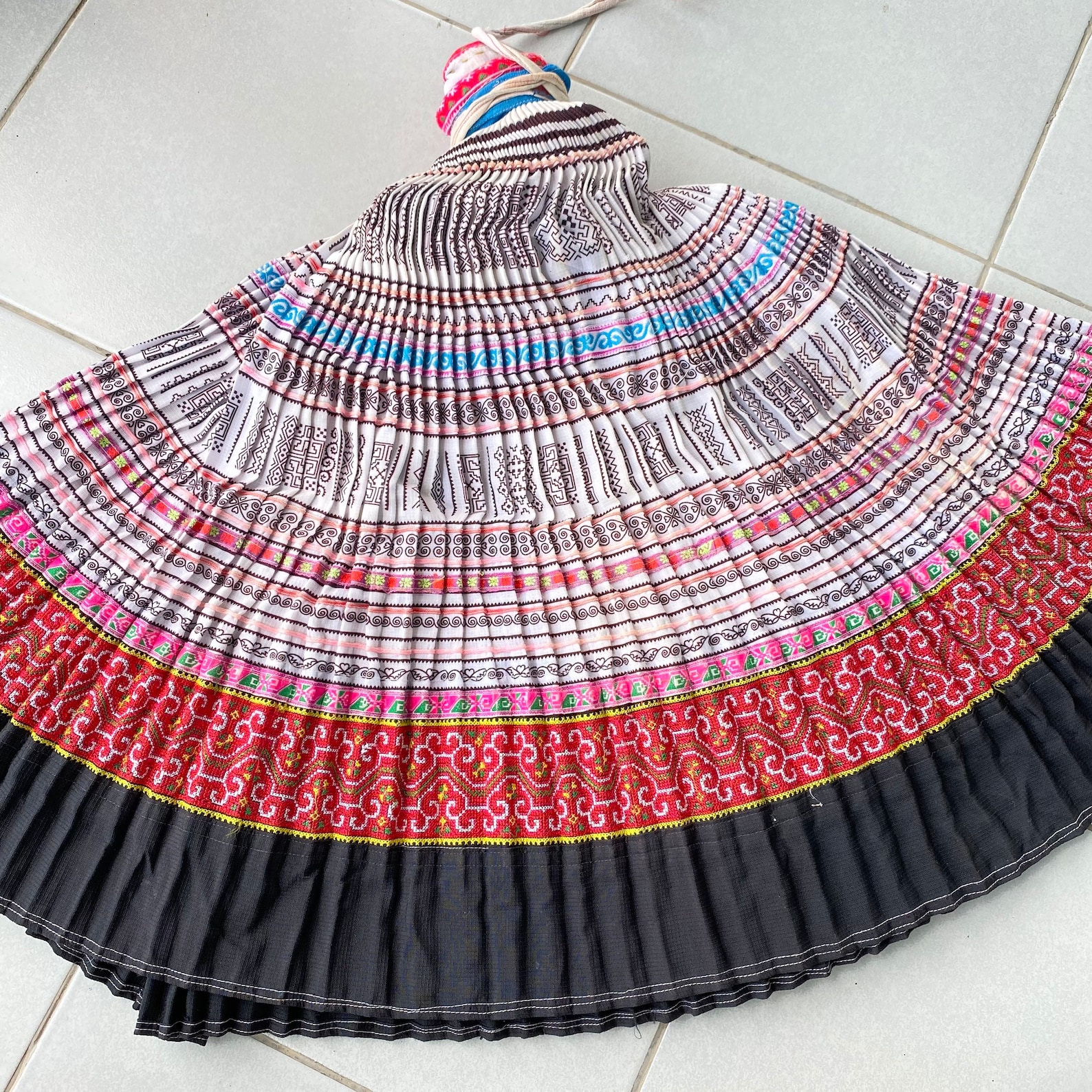 Vintage Hmong Hemp Batik Fabric Nautical Boho HMONG Textile - Etsy