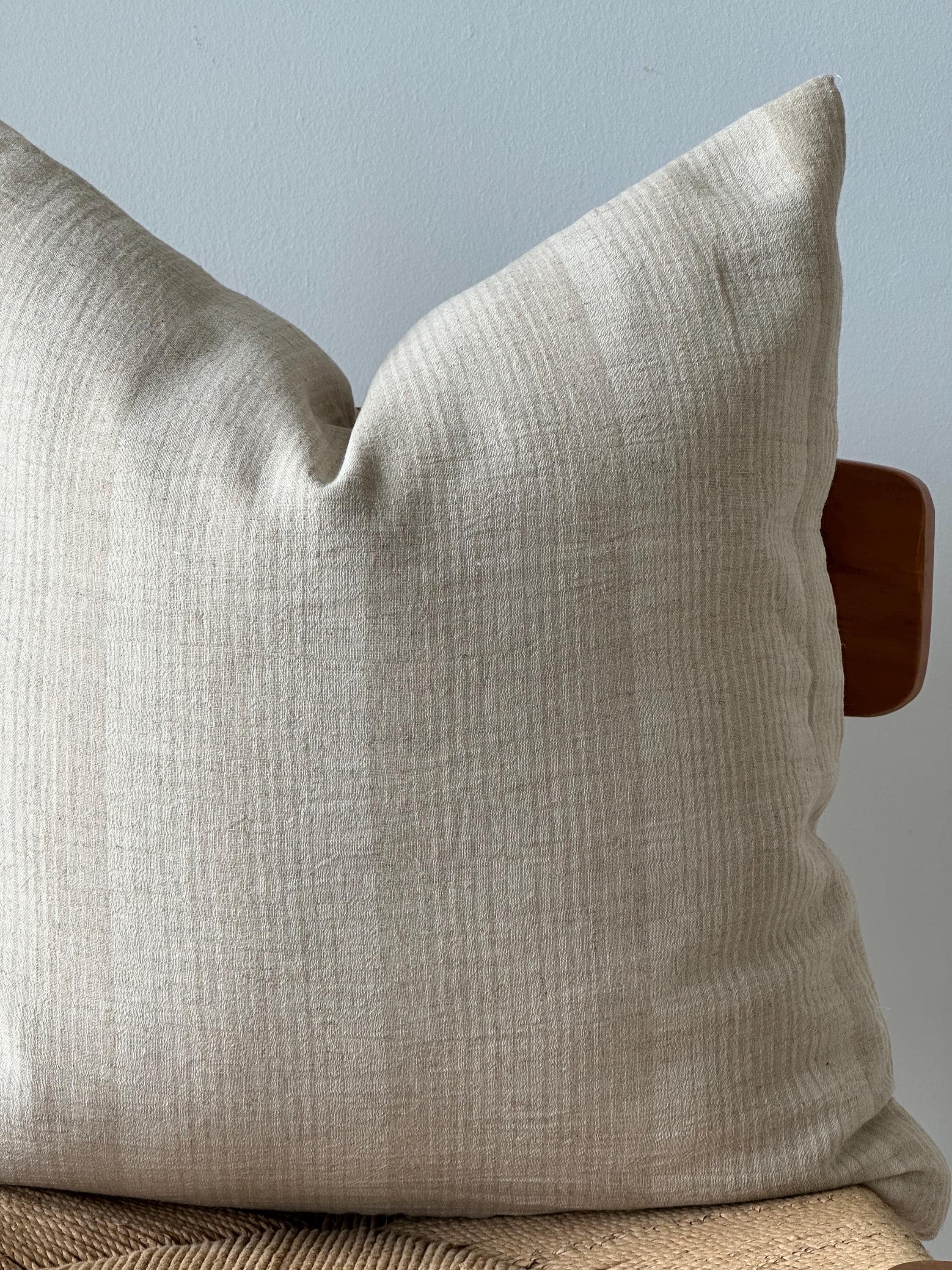 Neutral Natural Color and Fiber Pillow Cover - Etsy