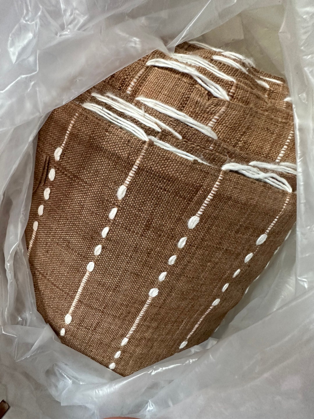 Nautical Boho Textile Batik Hand Print Work Embroidered Piece Tradition ...