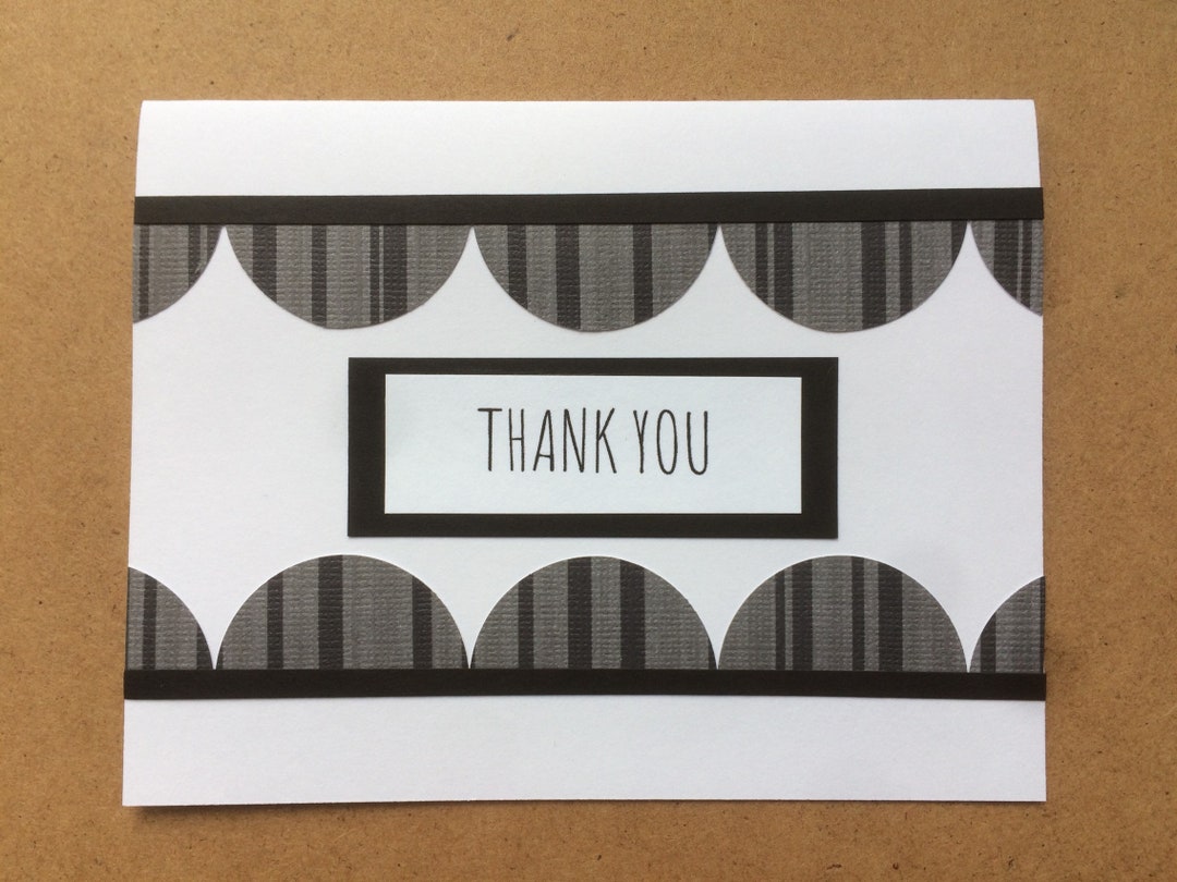 Thank You Cards | Gender Neutral Handmade Paper Cards - Etsy