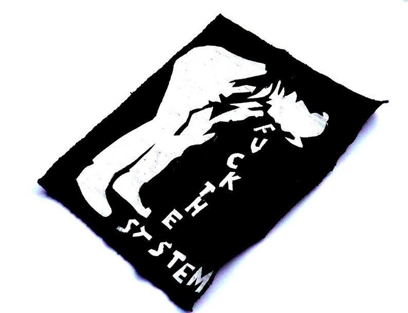 Political Patch, Punk Rock Patch, Jacket Patch, Vest Patch, Punk ...
