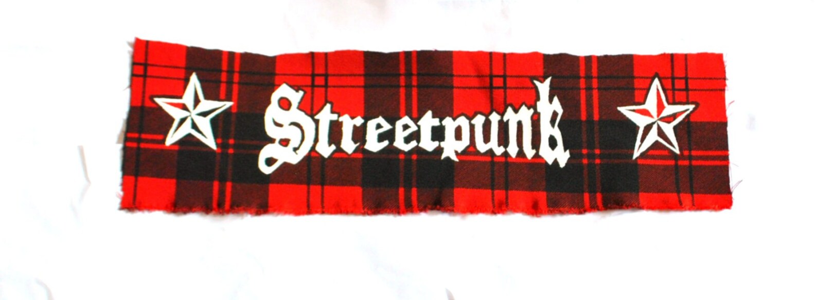 Street Punk Patch, Plaid Patch, Skinhead Logo, Hardcore Patch, Punk ...