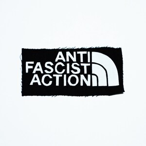 Antifascist Patch, Political Patch, Black Patch, Antifa Logo, Logo ...
