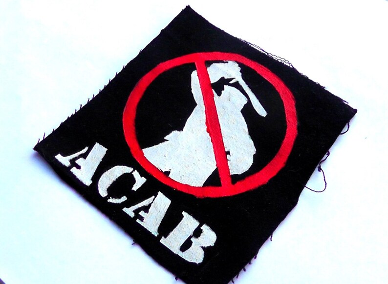 Acab Patch Jacket Patch Vest Patch Bondage Patch Punk Accessories