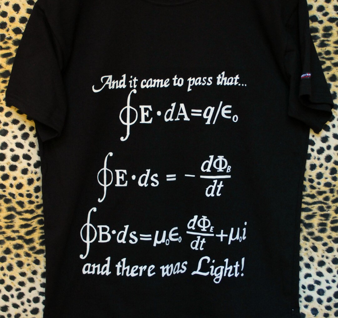 Graphic Tee, Math T Shirt, Physics T Shirt, Science Shirt, Black T ...