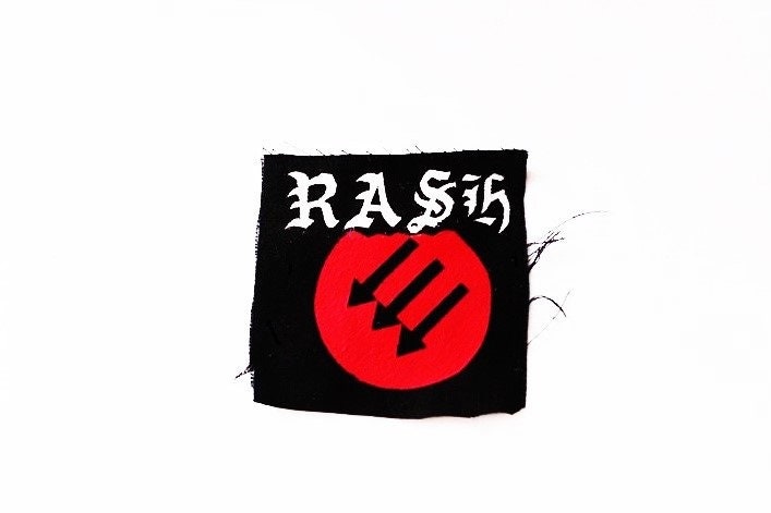 RASH Patch Skinhead Patch Punk Rock Patches Black Block - Etsy Canada