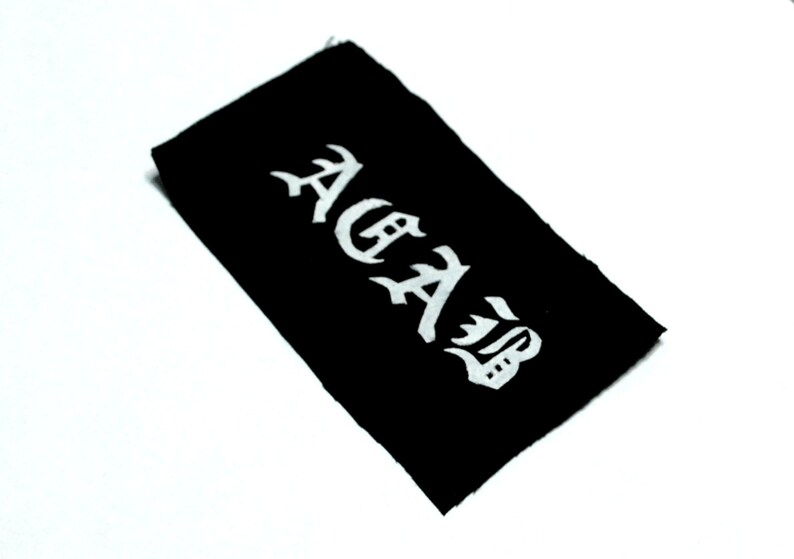 Punk Accessories, Skinhead Patch, Vest Patch, Jacket Patch, Hardcore ...