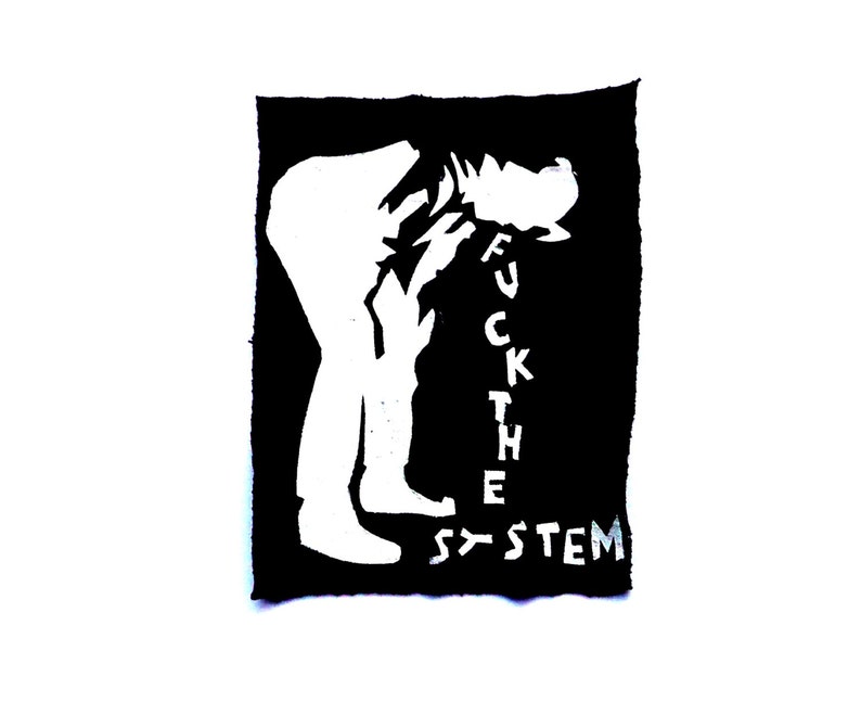 Political Patch, Punk Rock Patch, Jacket Patch, Vest Patch, Punk ...