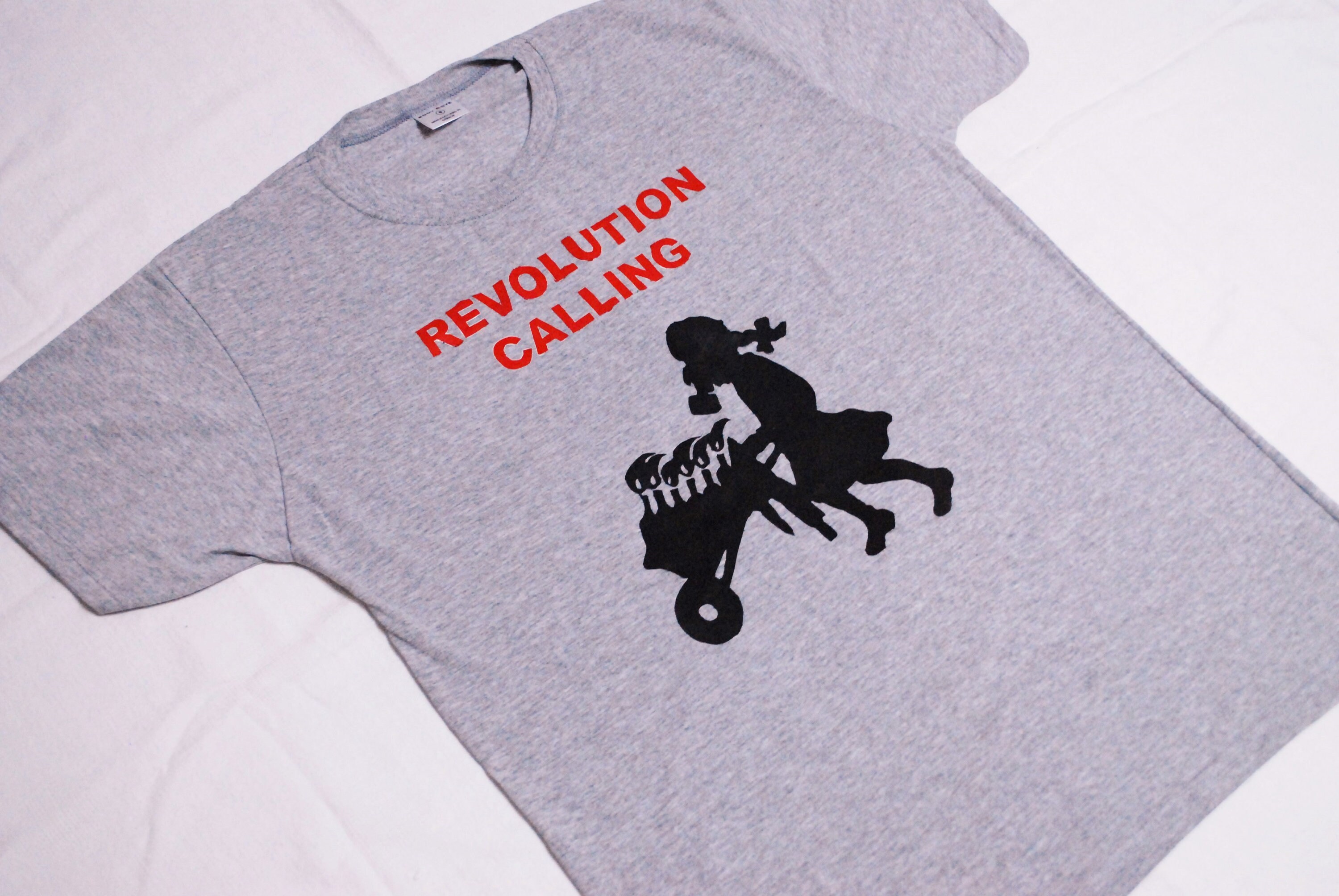 Revolution Tshirt Gray Tee Rebellion Logo Logo Design - Etsy UK