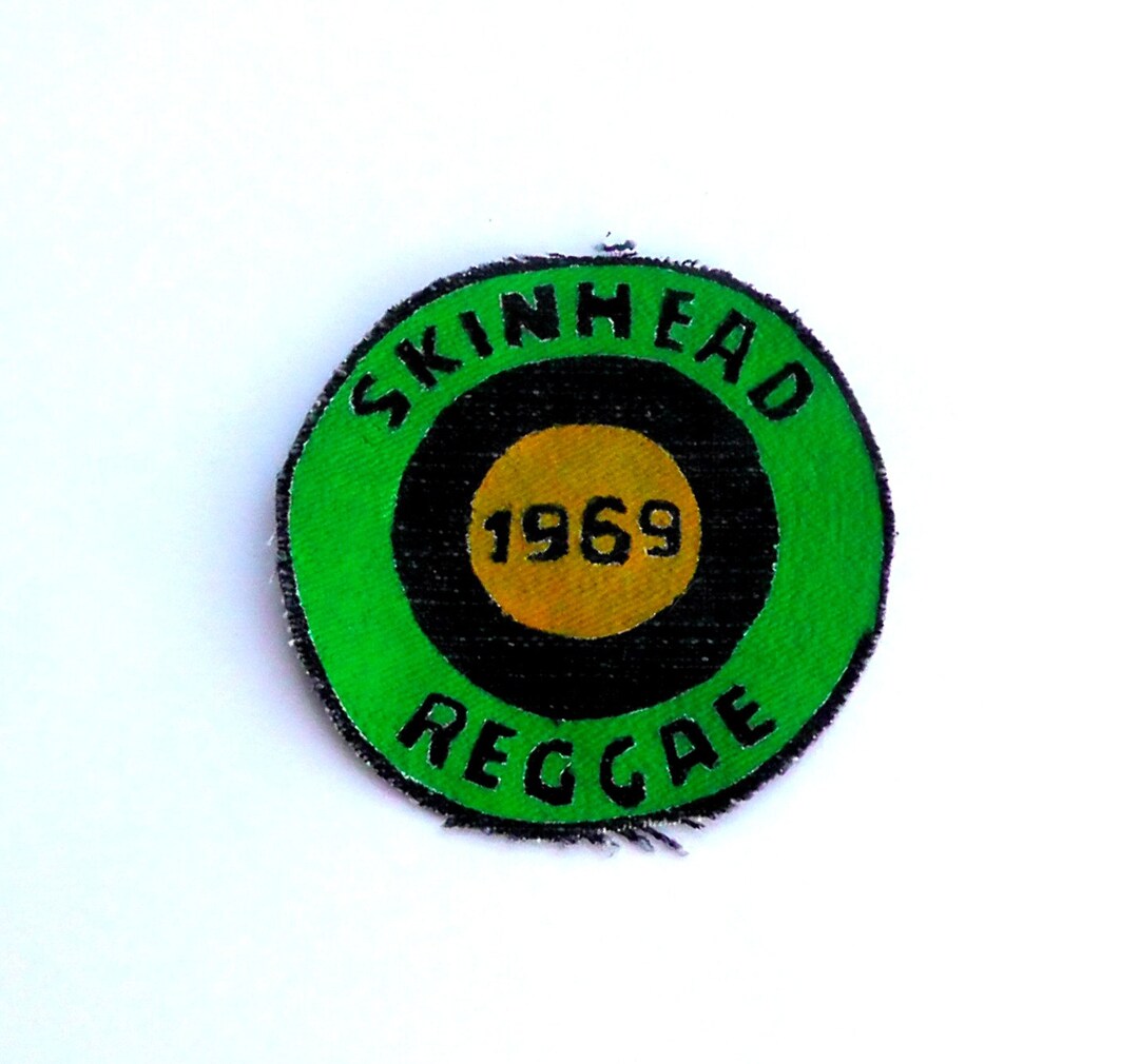 Skinhead Reggae Skinhead Patch Reggae Logo Ska Patch - Etsy New Zealand