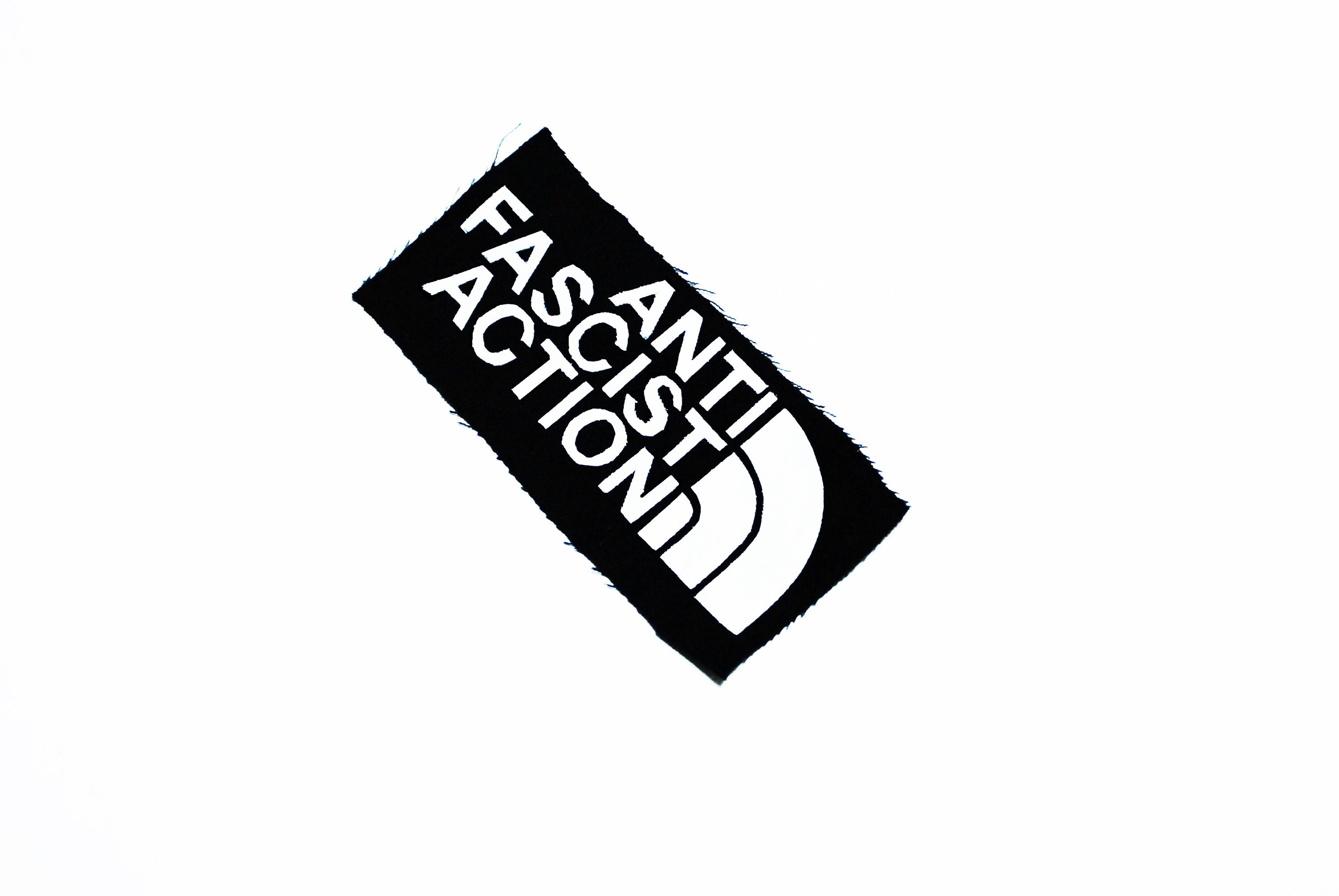 Antifascist Patch, Political Patch, Black Patch, Antifa Logo, Logo ...