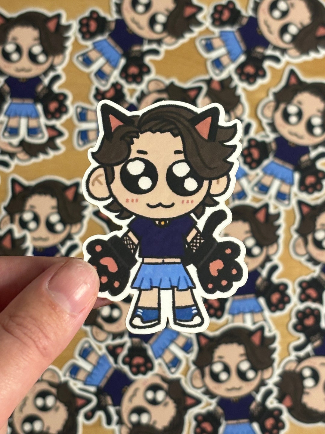 3 Catboy Jerma985 Sticker - Etsy