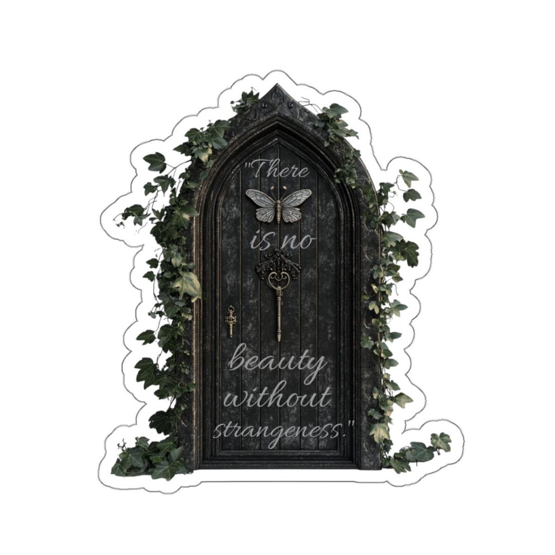 Dark Academia Stickers, Moth Door Knocker, Skeleton Key, Quote, Laptop ...