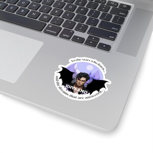 ACOTAR Rhysand Kiss-cut Stickers - Night Court, Book Lover Gift, Fan ...