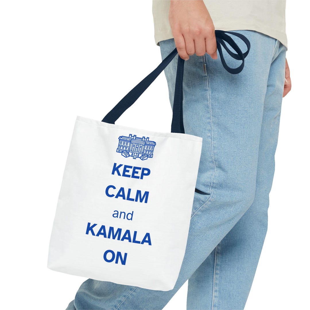 Kamala on Tote Bag, Harris-walz Campaign Support, 2024 Election Vote ...