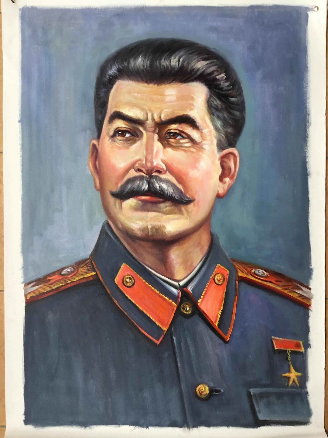 Custom Portrait Painting,soviet Joseph Stalin Portrait Oil Painting,man ...