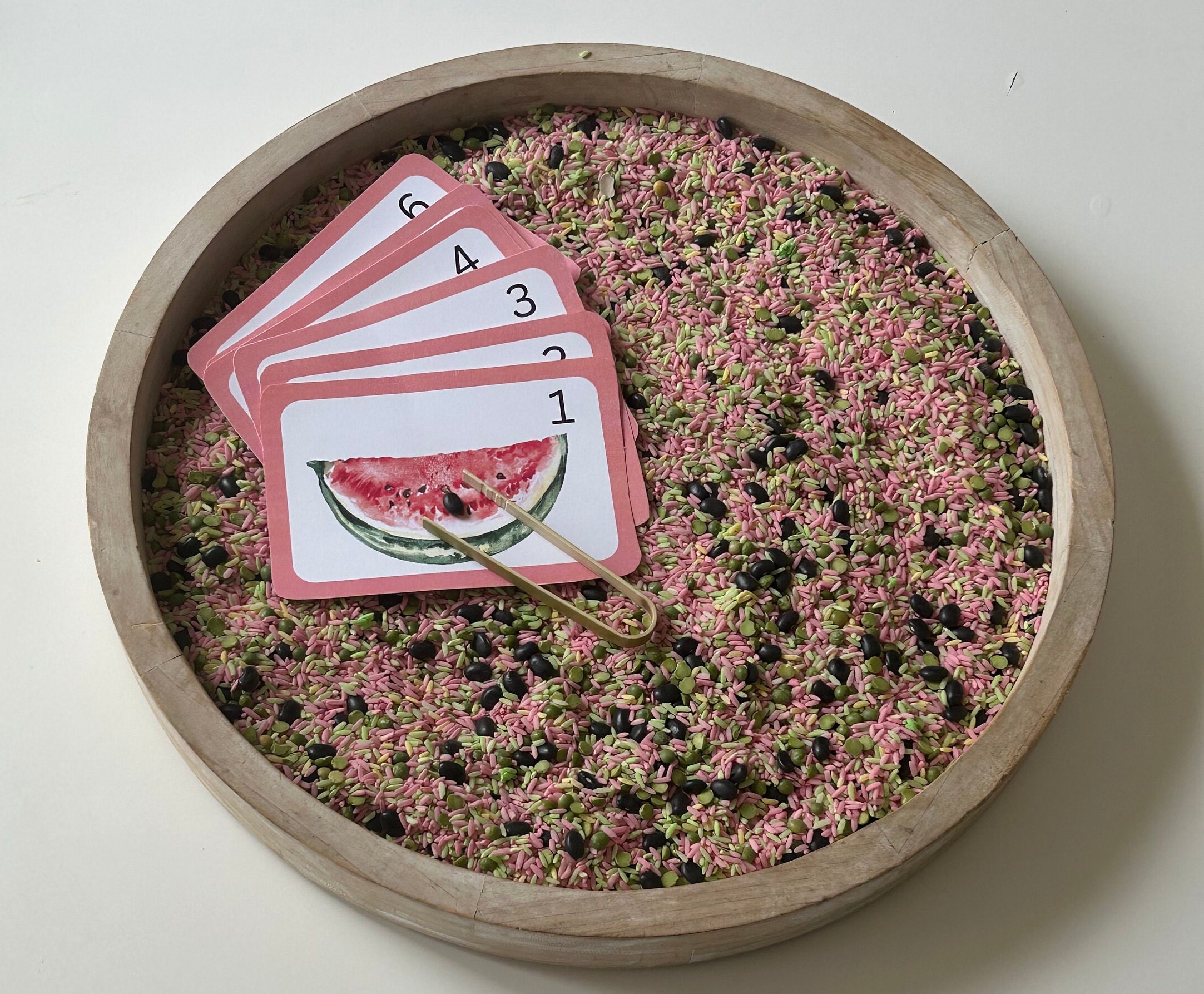 Watermelon Sensory Bin/summer Sensory Bin Filler/watermelon Sensory Bin ...