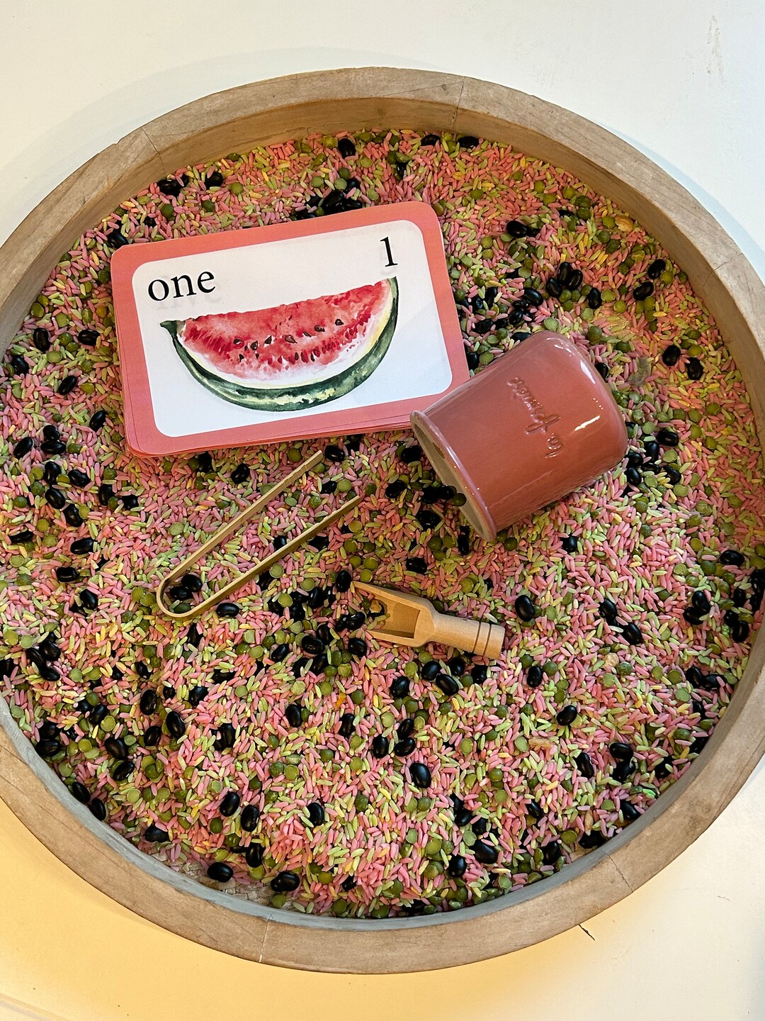 Watermelon Sensory Bin/summer Sensory Bin Filler/watermelon Sensory Bin ...