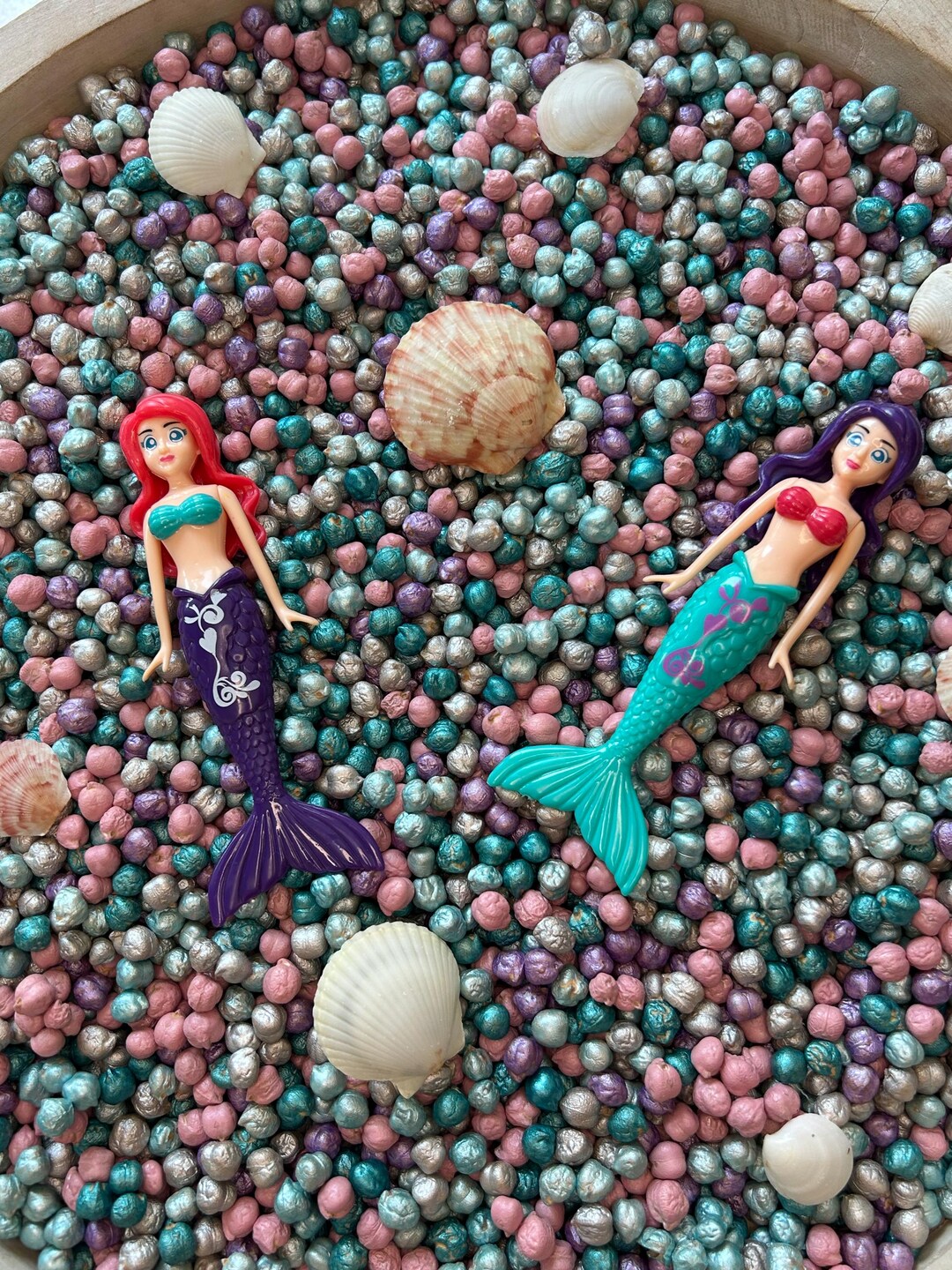 Majestic Chickpeas/mermaid Themed Sensory Bin/mermaid Themed Sensory ...