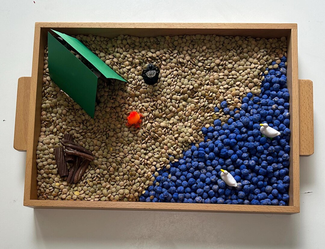 Camping Sensory Bin/camping Sensory/camping Sensory Kit/sensory Kit for ...